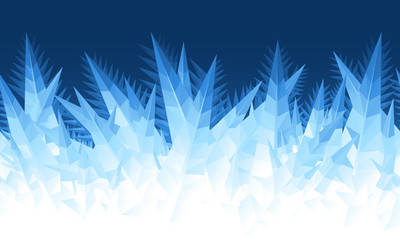 Blue ice background Royalty Free Vector Image - VectorStock