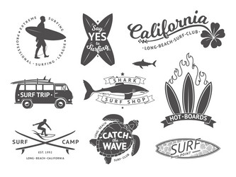 Surf Shop Signs Vector Images (over 640)