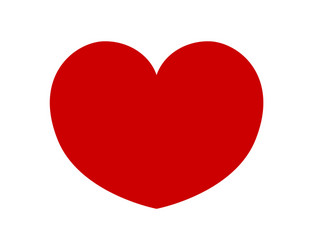 Heart simple Royalty Free Vector Image - VectorStock