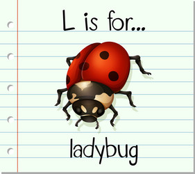 Letter L Flash Cards Vector Images (over 160)