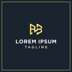 Ab Monogram Vector Images (over 2,500)