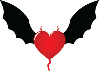 Demon Heart Wing Vector Images (over 180)
