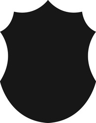 Shield icon protect security badge Royalty Free Vector Image