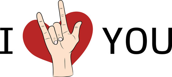 I Love You Hand Sign