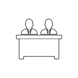 Panel Interview Vector Images (over 260)