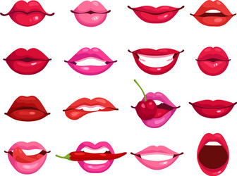 Cartoon Lips Vector Images (over 38,000)