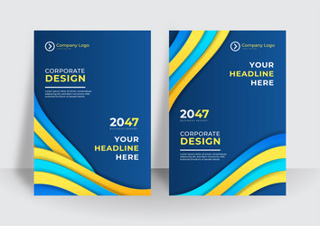 Blue Booklet Template Vector Images (over 53,000)