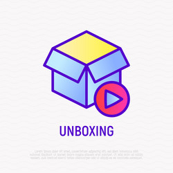 Unboxing Logo Open Vector Images (over 270)