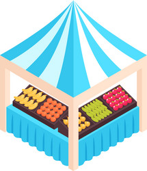 Isometric Market Stall Vector Images (over 830)