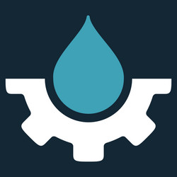 Water service icon Royalty Free Vector Image - VectorStock