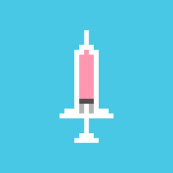 Pixel Syringe Vector Images (over 330)