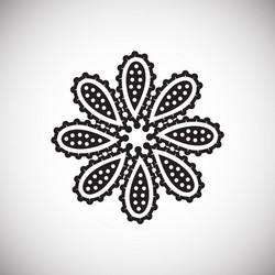 Buta icon on white background for graphic and web Vector Image