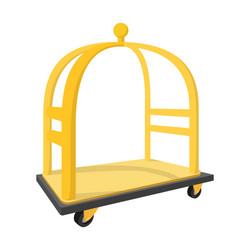 Warehouse trolley icon Royalty Free Vector Image