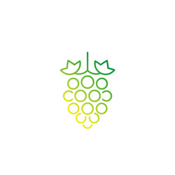 Grape logo Royalty Free Vector Image - VectorStock