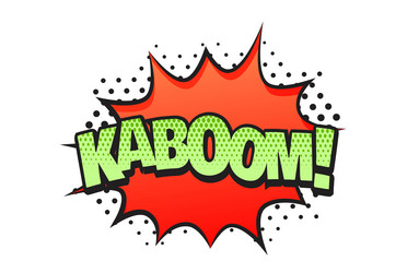 Kaboom Cartoon Vector Images (over 1,100)