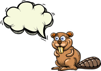 Crazy Beaver Cartoon Vector Images (36)