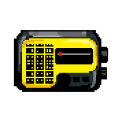 Antenna radio transceiver game pixel art Vector Image