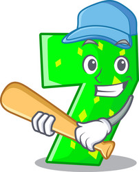 Baseball Number Fonts Vector Images (over 350)