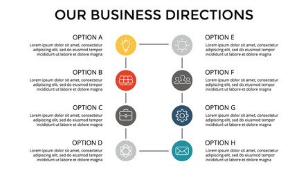 Stair ladder mind map isometric infographic Vector Image