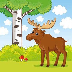 Moose Cartoon Vector Images (over 3,900)