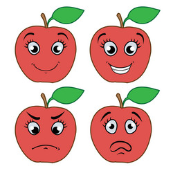 Sad Apple Cartoon Vector Images (over 290)