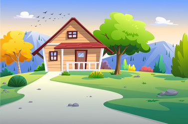 Tree house Royalty Free Vector Image - VectorStock