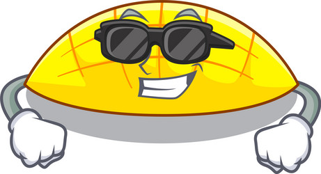 Super cool mango character cartoon mascot Vector Image