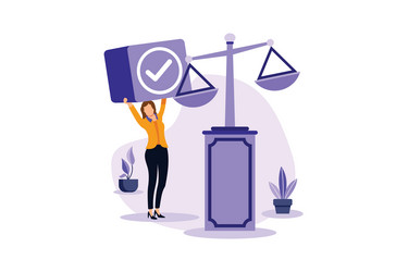 Confidence accountability and discipline mental Vector Image