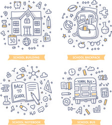School Building Doodle Vector Images (over 370)