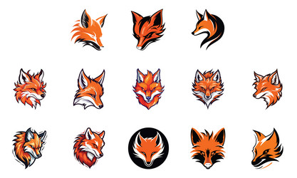 Fire Fox Vector Images (over 1,000)