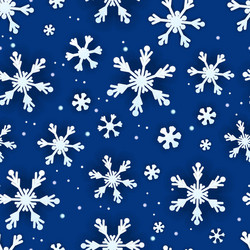 Seamless winter background Royalty Free Vector Image
