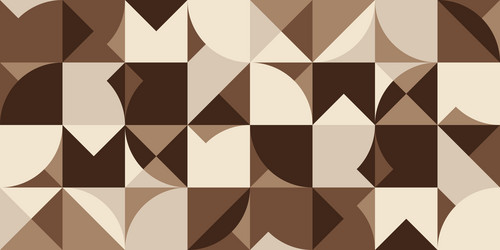 Neutral colored geometric seamless pattern Vector Image