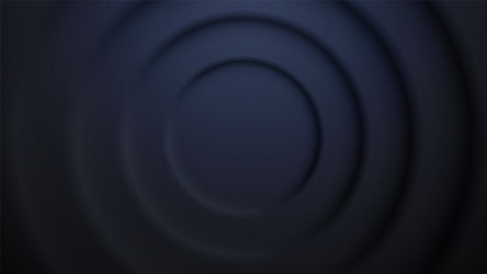 Black circles with shadow and lightabstract Vector Image