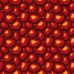Cartoon game texture lava surface seamless Vector Image