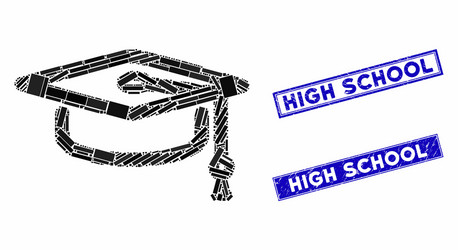 Watermark Graduation Cap Vector Images (38)