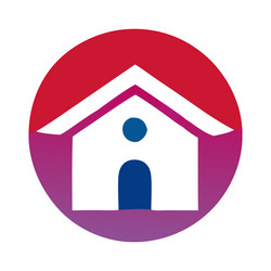 Global inclusive education logo Royalty Free Vector Image