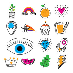 Number 15 Cartoon Vector Images (over 200)