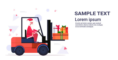 Dangers of working with a forklift fall off Vector Image