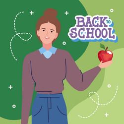 Teacher Apple Vector Images (over 3,800)