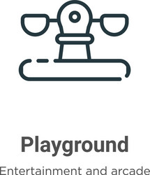 Playground Line Icon Vector Images (over 9,300)