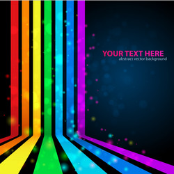 Rainbow lines background Royalty Free Vector Image