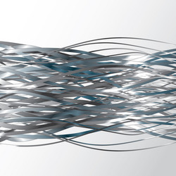 Abstract metal banner Royalty Free Vector Image