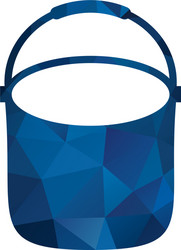 Pail icon Royalty Free Vector Image - VectorStock