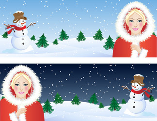 Santa Scene Vector Images (over 5,500)