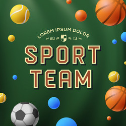 Soccer football academy sport poster Royalty Free Vector