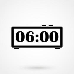Alarm Clock Font Vector Images (over 1,700)
