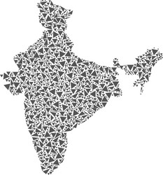 Polygon India Map Vector Images (over 140)