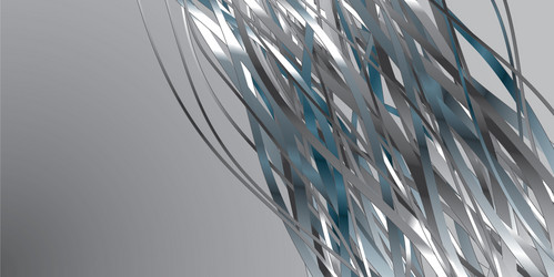 Abstract metal banner Royalty Free Vector Image