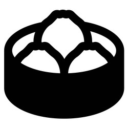 Big outline icon Royalty Free Vector Image - VectorStock