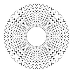 Radial circle pattern Royalty Free Vector Image